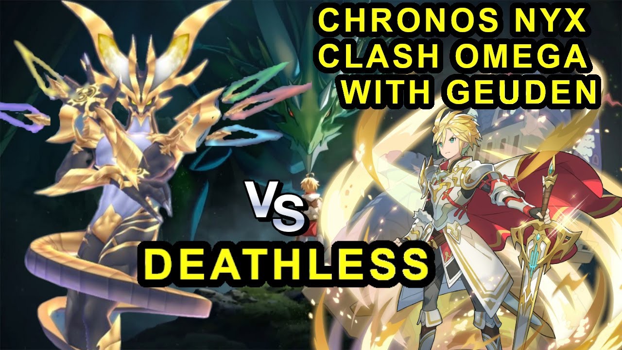 Dragalia Lost - DEATHLESS Omega Chronos Nyx Solo Kill with Gala Euden ...