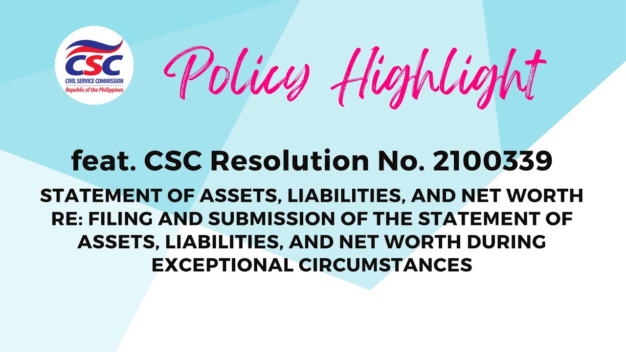 How to file and submit SALNs during a pandemic (CSC Policy Highlight ...