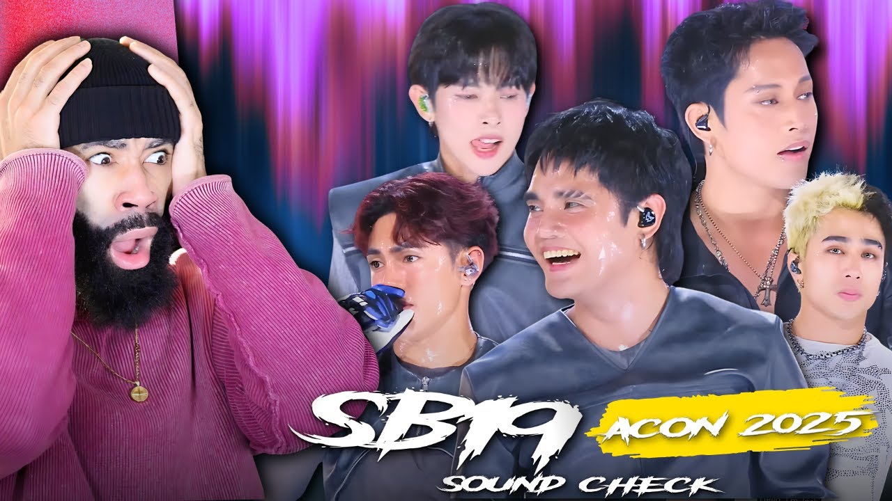 SB19's ACON 2025 SOUND CHECK Reaction! SB19 Proves They're The best ...
