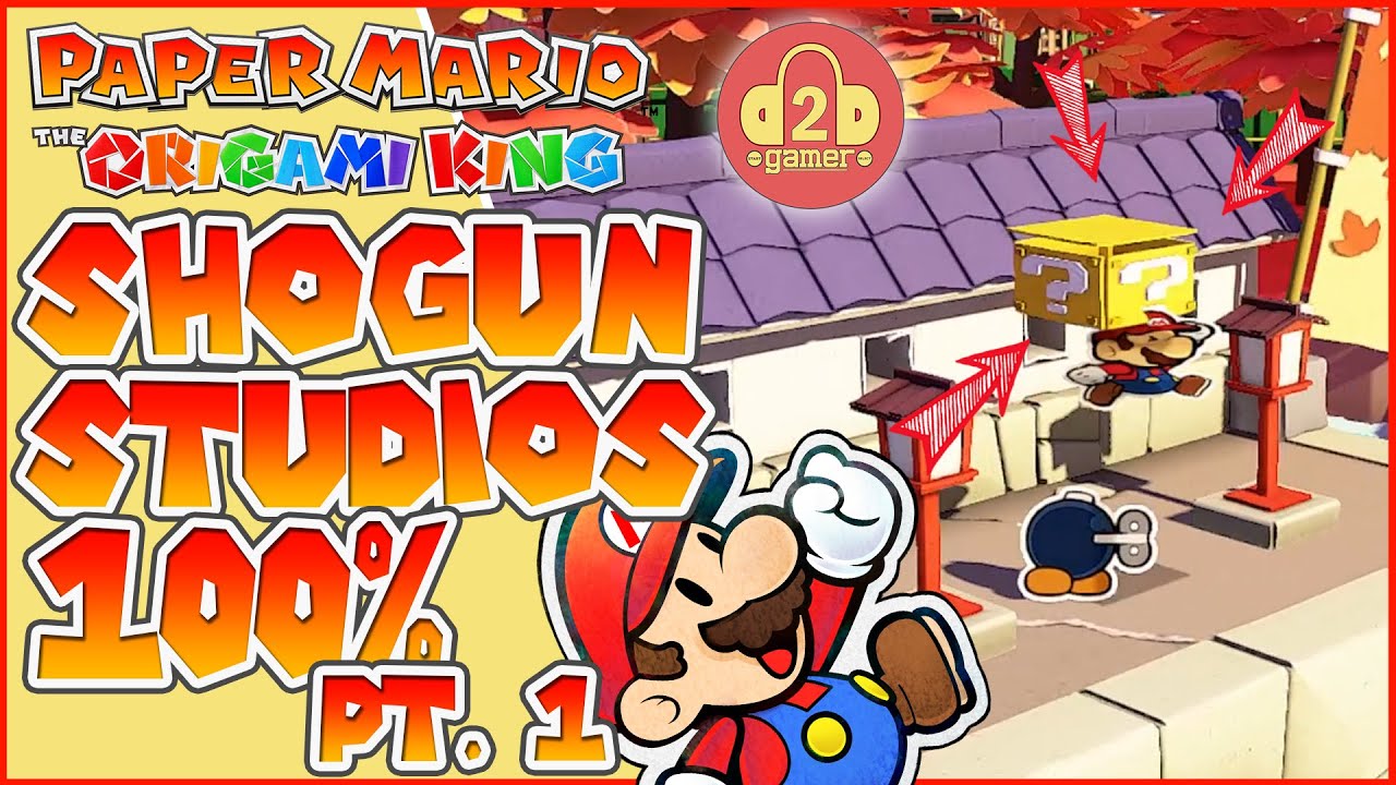 100% Shogun Studios Walkthrough PT. 1 (? Blocks, Treasures & Holes ...