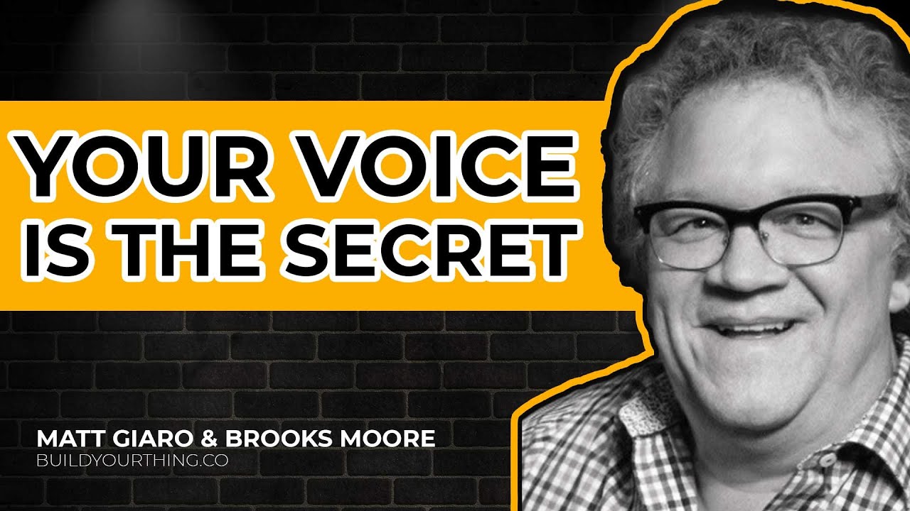 How to Stand Out in Your Niche by Leveraging the Secret Power of Your Voice With Brooks Moore ...