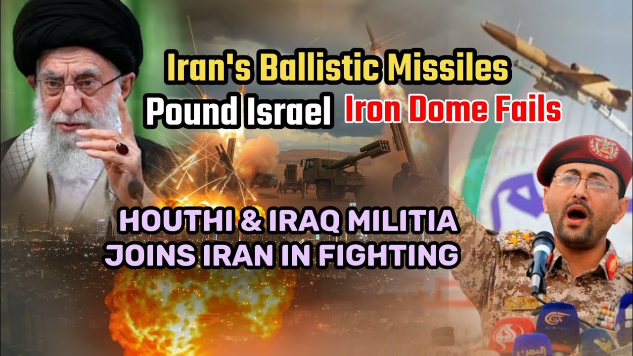 Iran goes Ballistic: Iron Dome Fails, Iran Missiles Pound Israel ...