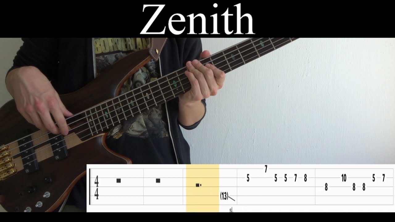 Zenith (Ghost) - Bass Cover (With Tabs) by Leo Düzey - YouTube