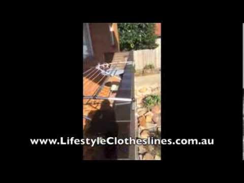 Mr Cheung Versaline Hook & Away Clothesline Testimonial - YouTube