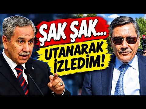 BÜLENT ARINÇ'TAN TARİHİ ÇIKIŞ! Melih Gökçek'e Ahmet Davutoğlu'nu örnek verdi!
