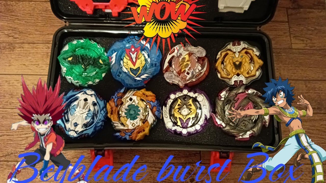review of a cool box for beyblade burst mega cool set - YouTube