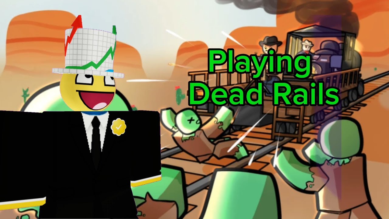 Playing The Dead Rails Easter event (helping anyone who needs it) 😱 ...