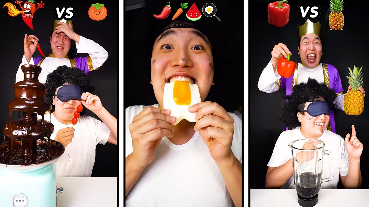 Left or Right Food Challenge || Funny ASMR Mukbang || TikTok - HUBA ...