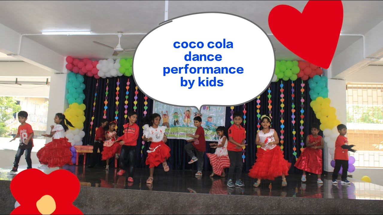 coco cola dance performance by kids wonderful performance 👏🎉🎉🎉 - YouTube