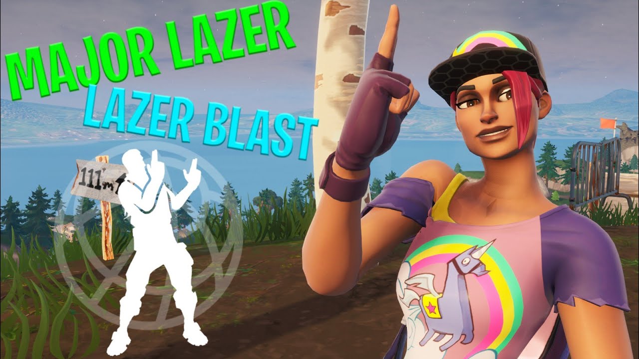 FORTNITE LAZER BLAST EMOTE (REMIXED) - YouTube