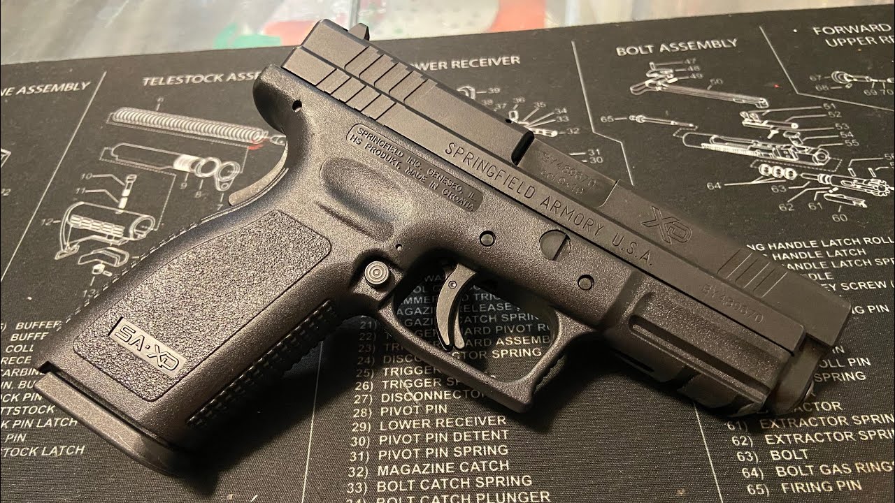 Springfield xd9 service model pawnshop find - YouTube