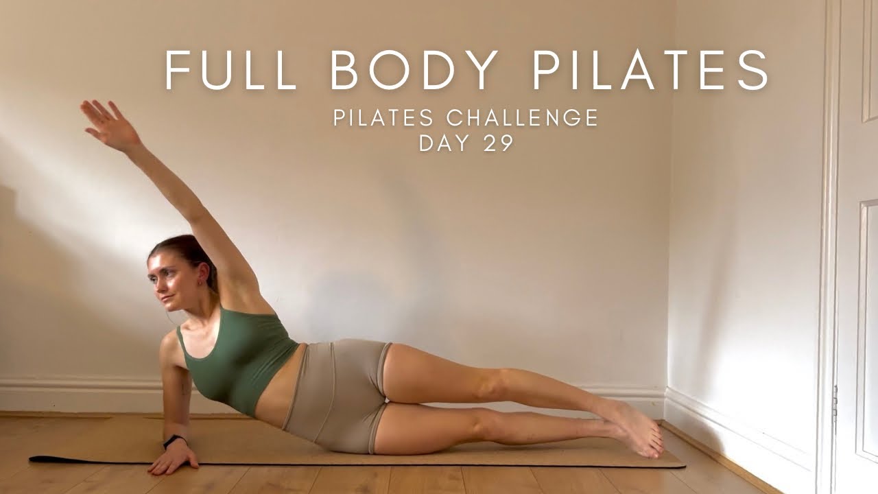 12 Min Full Body Pilates Day 29 30 Pilates Circuits Challenge
