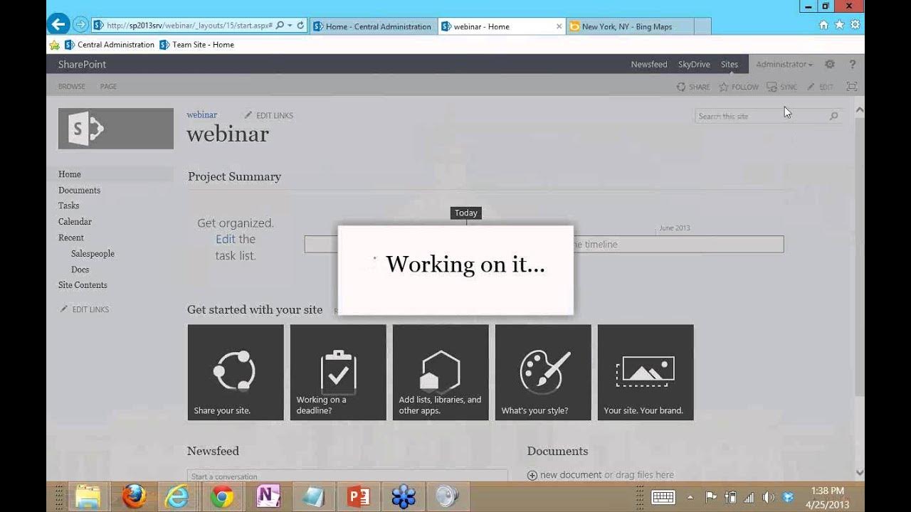 Build SharePoint 2013 Browser Based Solutions - YouTube