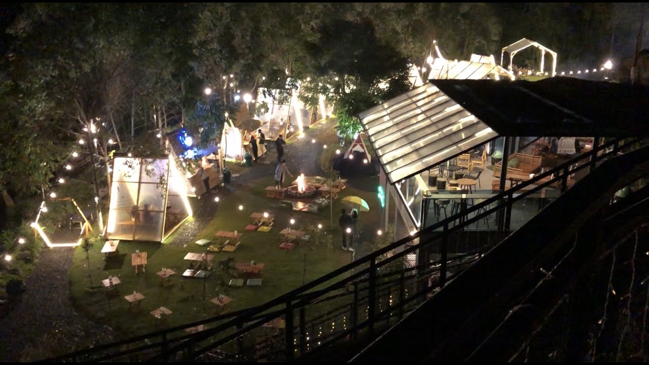 Ruang Lapang - Outdoor Cafe di Bandung - YouTube