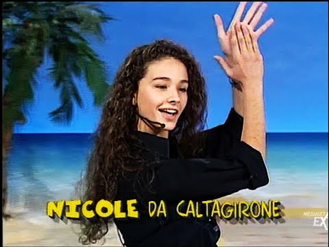 NON E' LA RAI - NICOLE GRIMAUDO "VATTENE VIA" DEBUTTO - YouTube