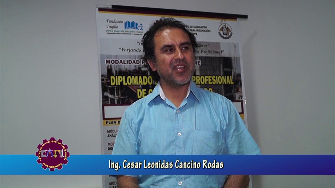 Saludo Ing Cesar L. Cancino Rodas - YouTube