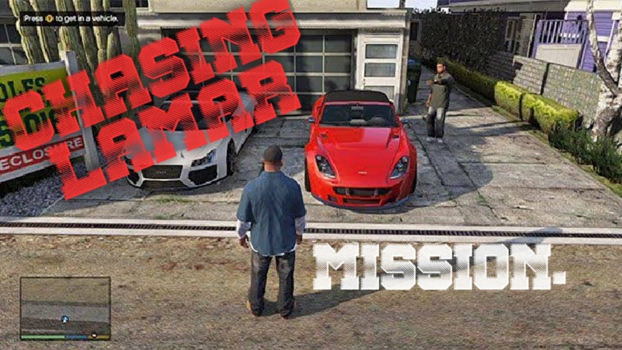 GTA V Racing with Lamar - YouTube