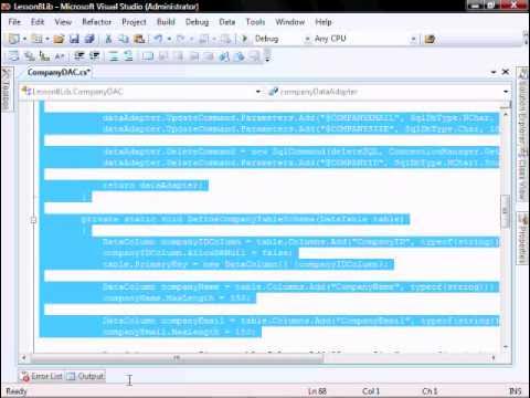 Lesson 8 (Part 3) - Create a WCF using C#, consume from Windows Form and ASP.NET - YouTube