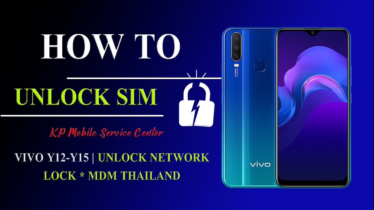 ViVO Y12 Y15 (PD1901xx) Flash ROM Unlock SIM Network Lock and MDM Thailand With Infinity CM2 ...