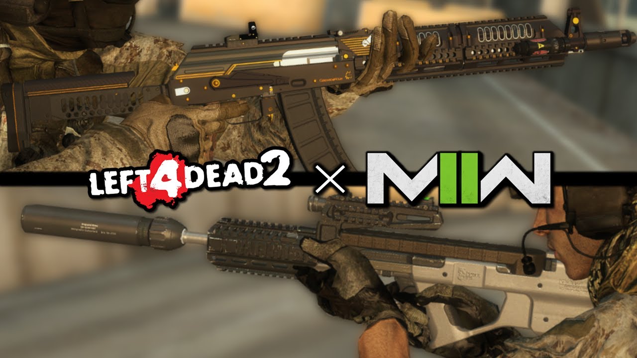 MWII Animations in Left 4 Dead 2 (Weapon Mods Showcase) - YouTube