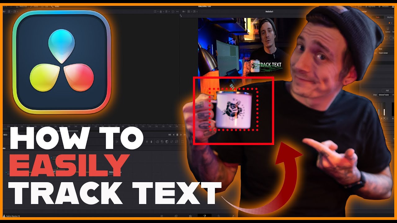 HOW TO EASILY Track Text To An Object In DAVINCI RESOLVE YouTube HOW TO EASILY Track Text To An Object In DAVINCI RESOLVE YouTube