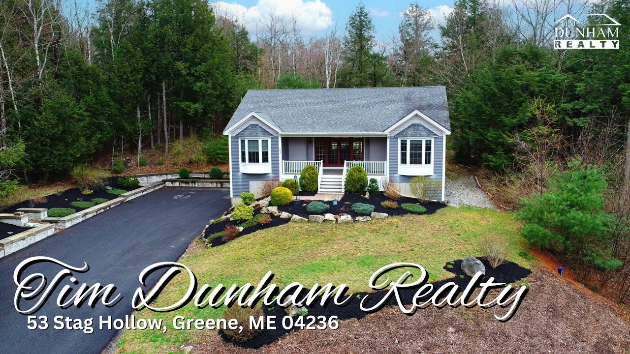 Tim Dunham Realty | Real Estate Listing in Greene Maine | House for ...
