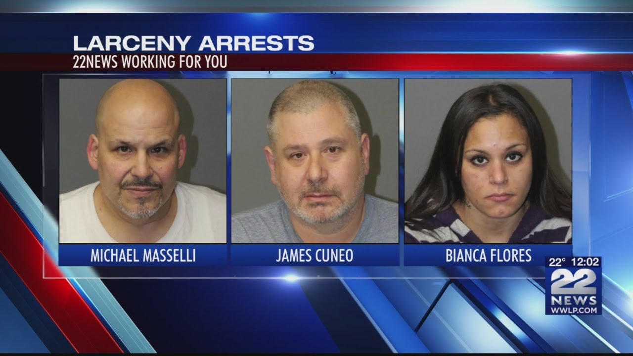 3 arrested after police chase in West Springfield - YouTube