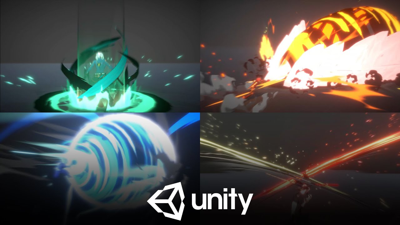 Unity Game Effect Portfolio_유니티 게임 이펙트 포트폴리오 - 조우성 - YouTube