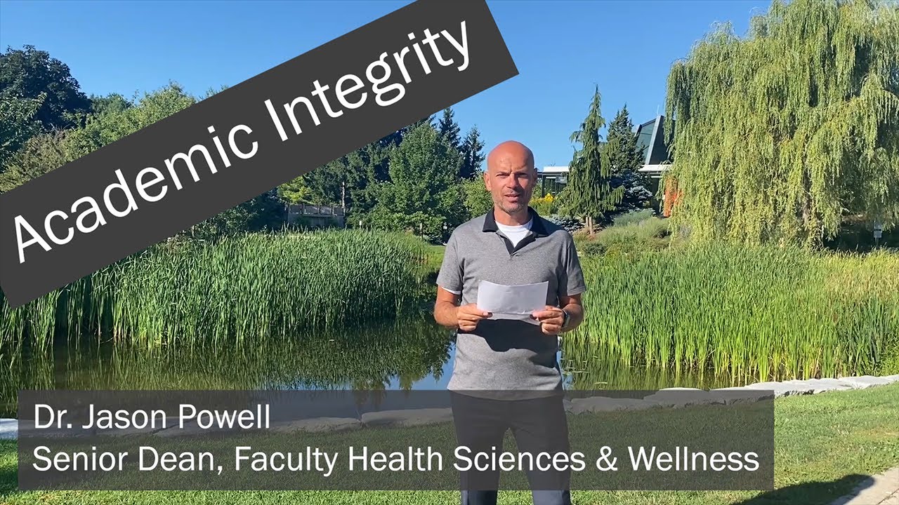 Academic Integrity Message to Students from Jason Powell - YouTube