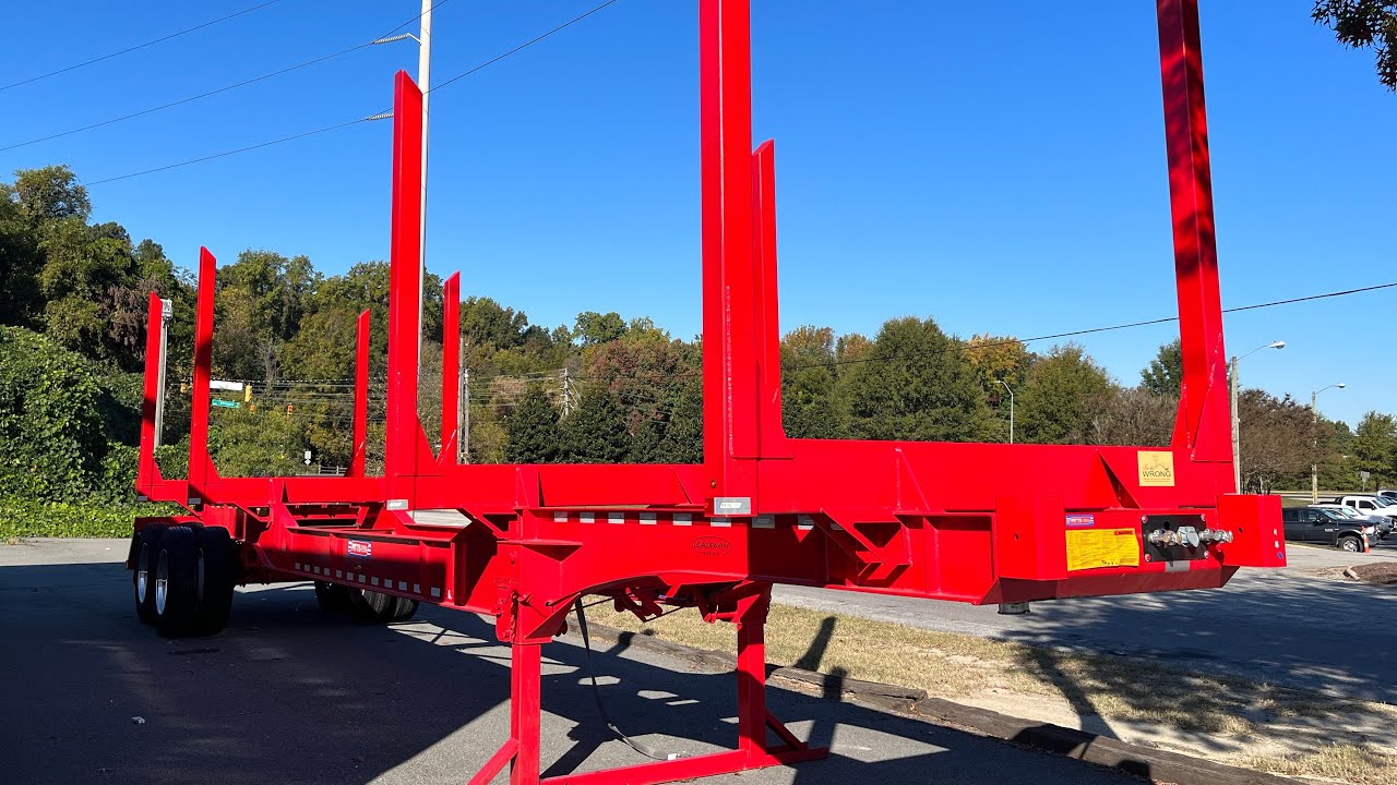 2024 Pitts LT-42 Log Trailer Walk Around - YouTube