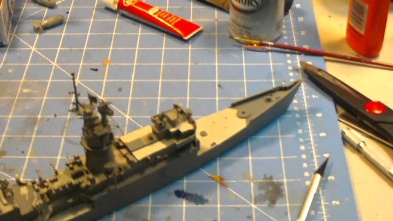 USS Knox resin models build: part 4 - YouTube
