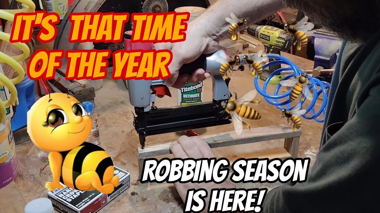 How To Build A Robbing Screen For Your Beehive - YouTube