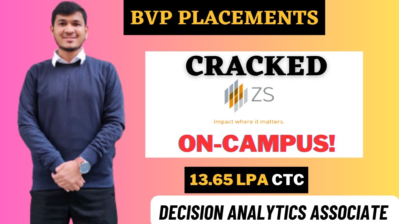 ZS Associates Interview Experience 🔥 | 13.65 LPA CTC | DAA Role | BVP ...