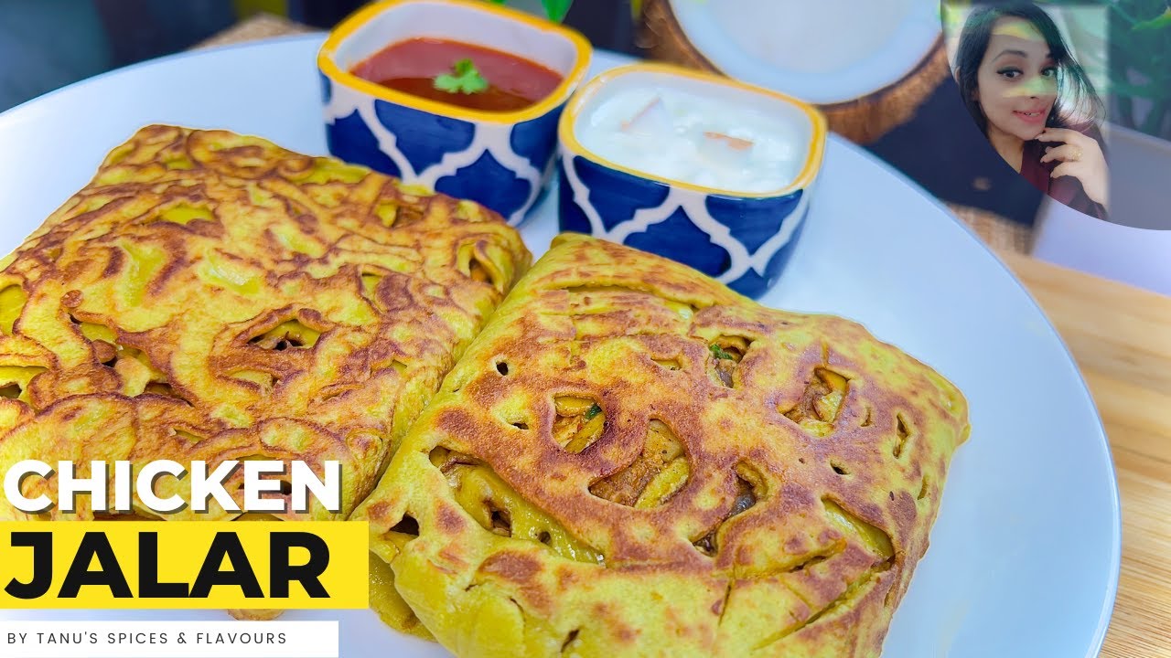 ChickenJalar| How to make jalar|Jalar roti jala| Malaysian Net Crepes ...