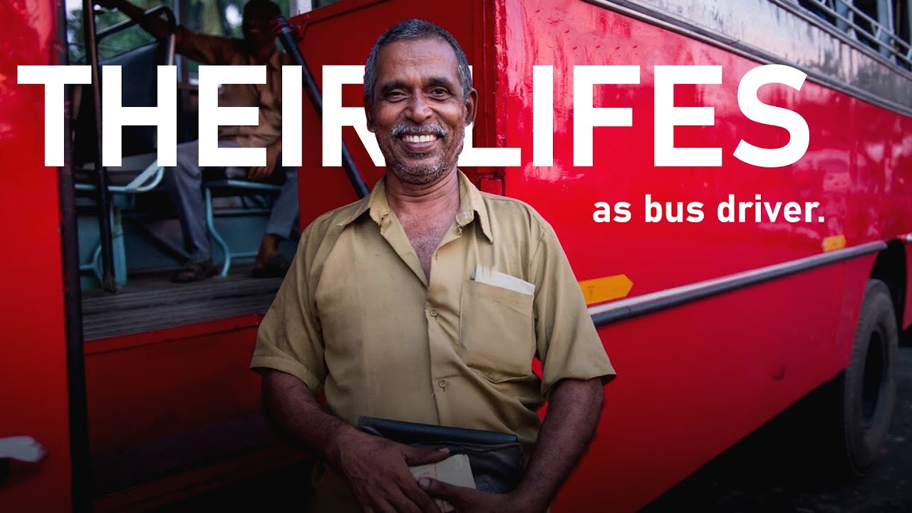 Life Of Indian Bus Drivers & Conductors - YouTube