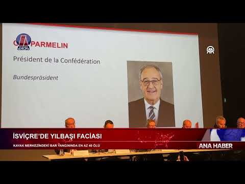 İSVİÇRE’DE YILBAŞI FACİASI: KAYAK MERKEZİNDEKİ BAR YANGININDA EN AZ 40 ÖLÜ