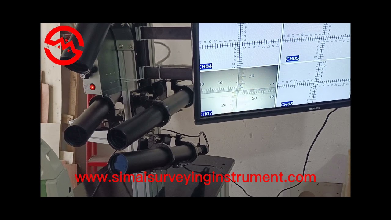 Optical CCD camera tube/collimator/Calibration Station - YouTube