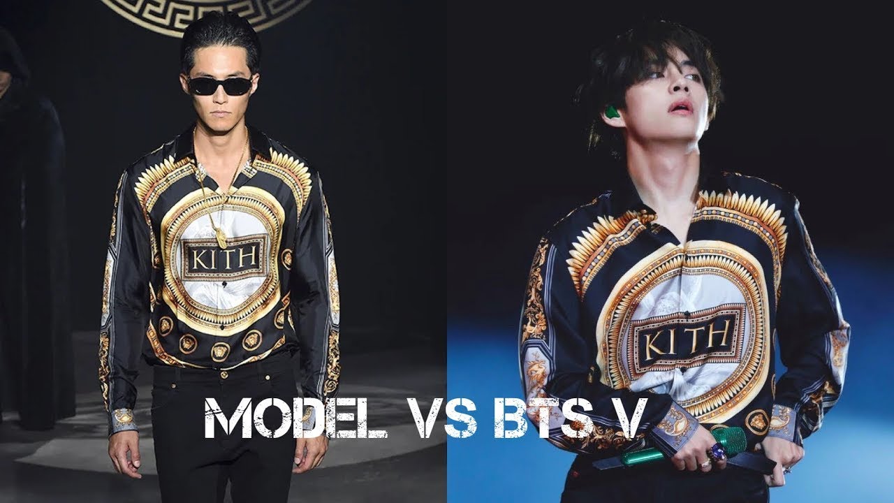 BTS V vs Brand Models // Rungway King Kim Taehyung - YouTube