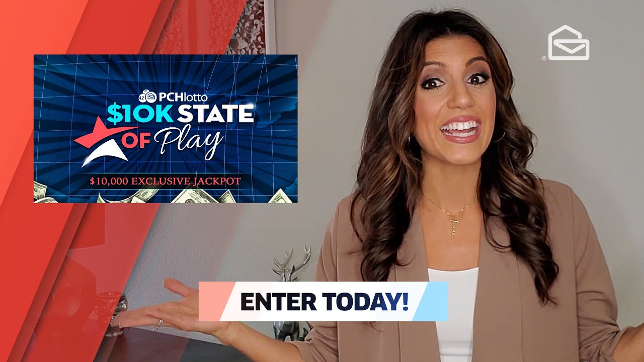 PCH Sweeps Alert: PCHLotto $10,000 State Of Play! - YouTube