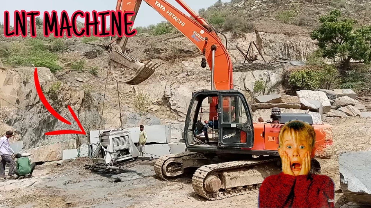 LNT machine in quarry #youtube - YouTube