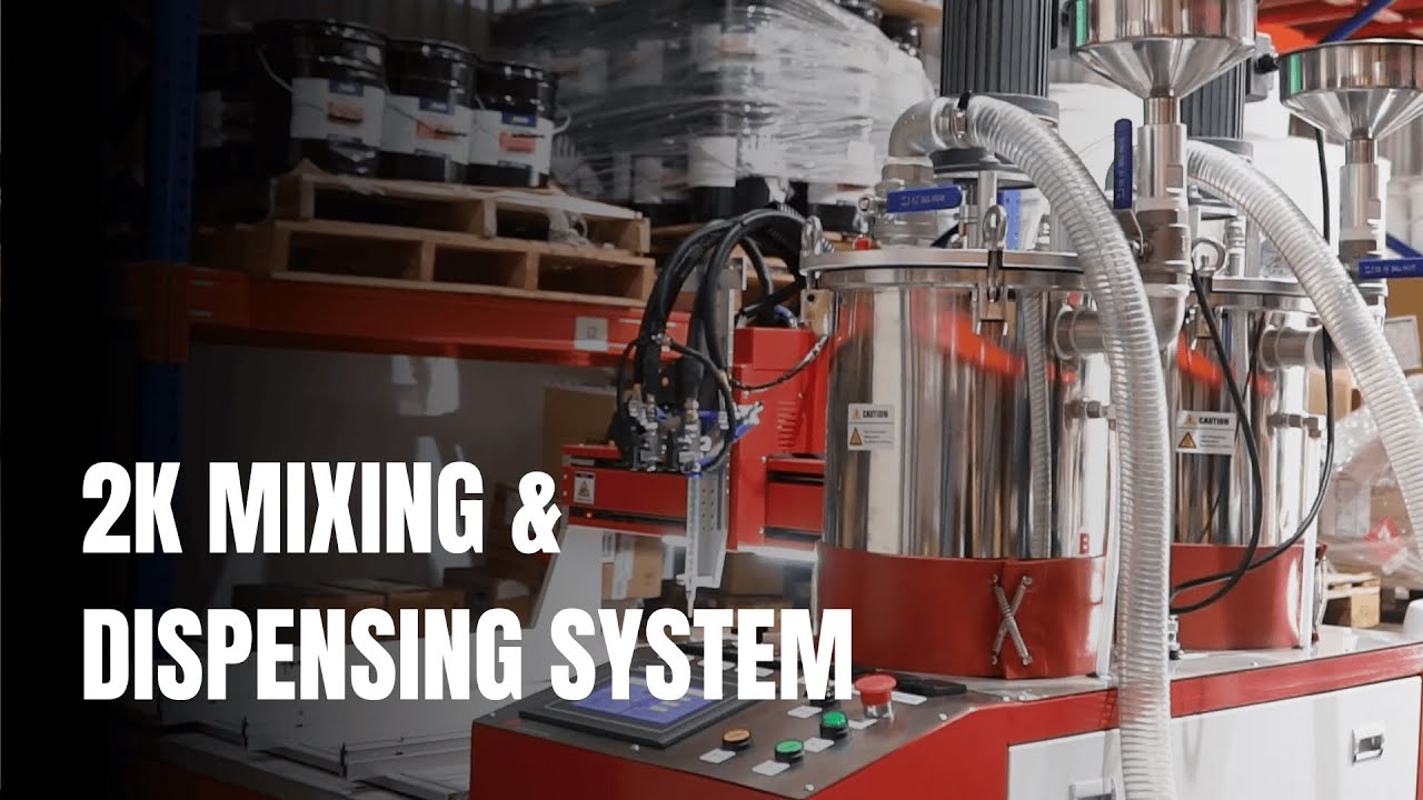 How a fully automated Two-part Mixing and Dispensing System work? - YouTube