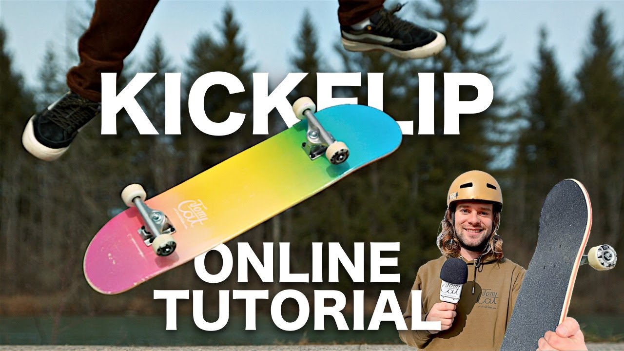 KICKFLIP LERNEN in Slow Motion Kickflip Tutorial #1 Die besten ...