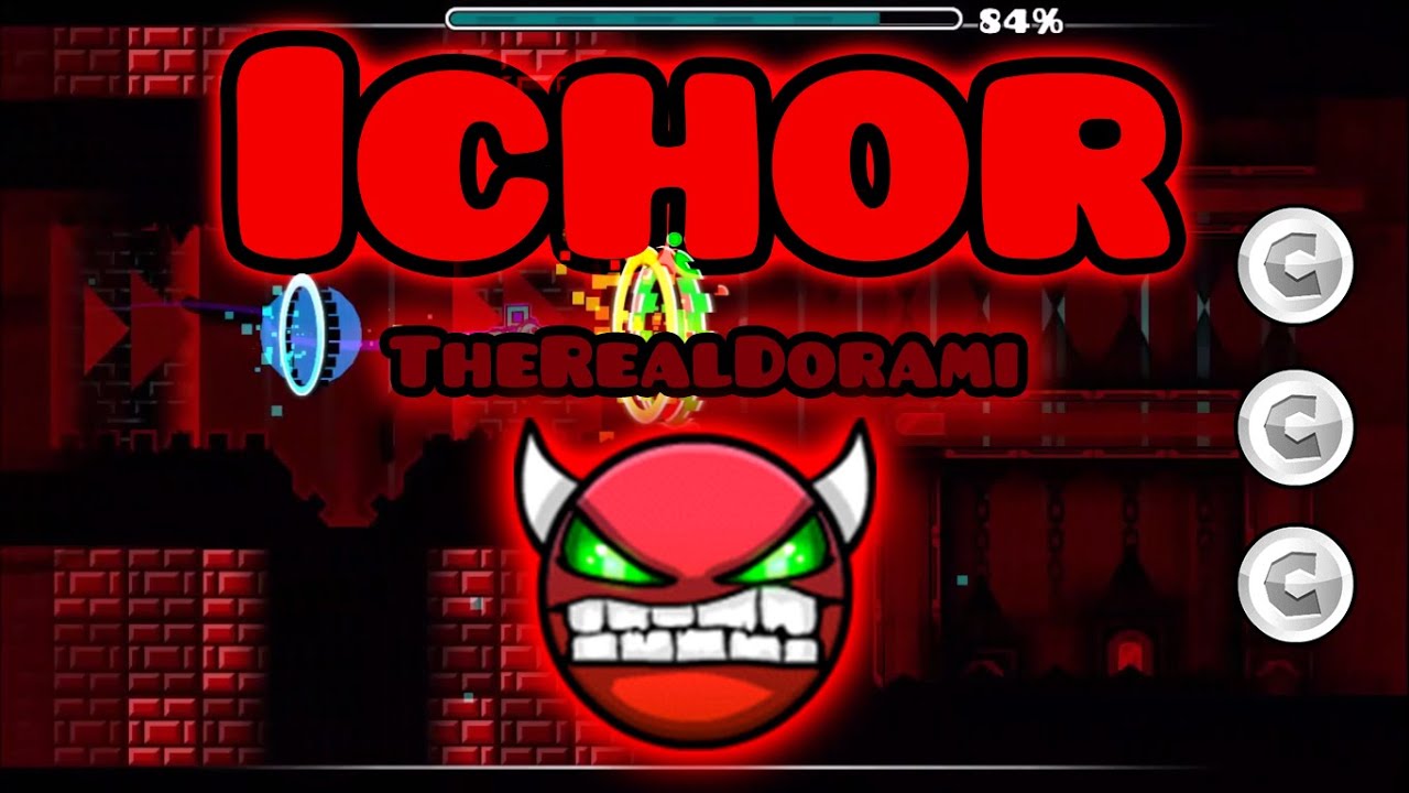 Geometry Dash | Ichor (Demon) - By TheRealDorami - YouTube