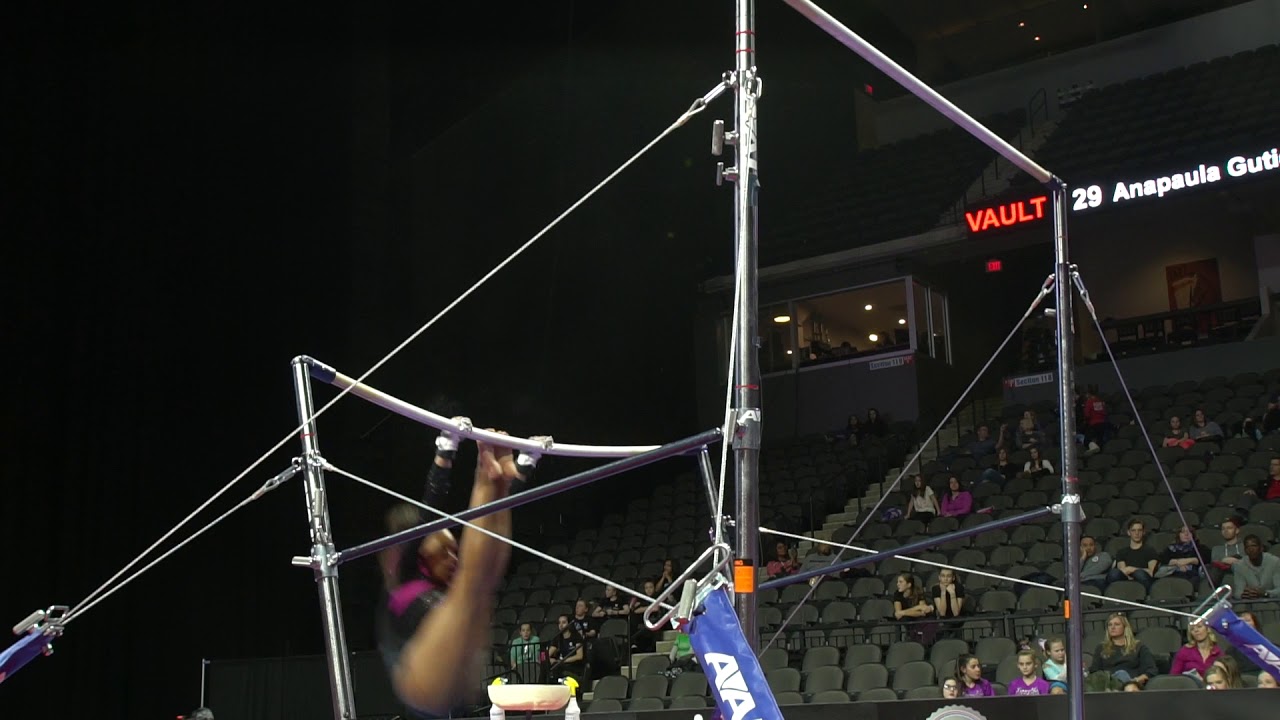 Jaedyn Rucker - Uneven Bars - 2018 Nastia Liukin Cup - YouTube