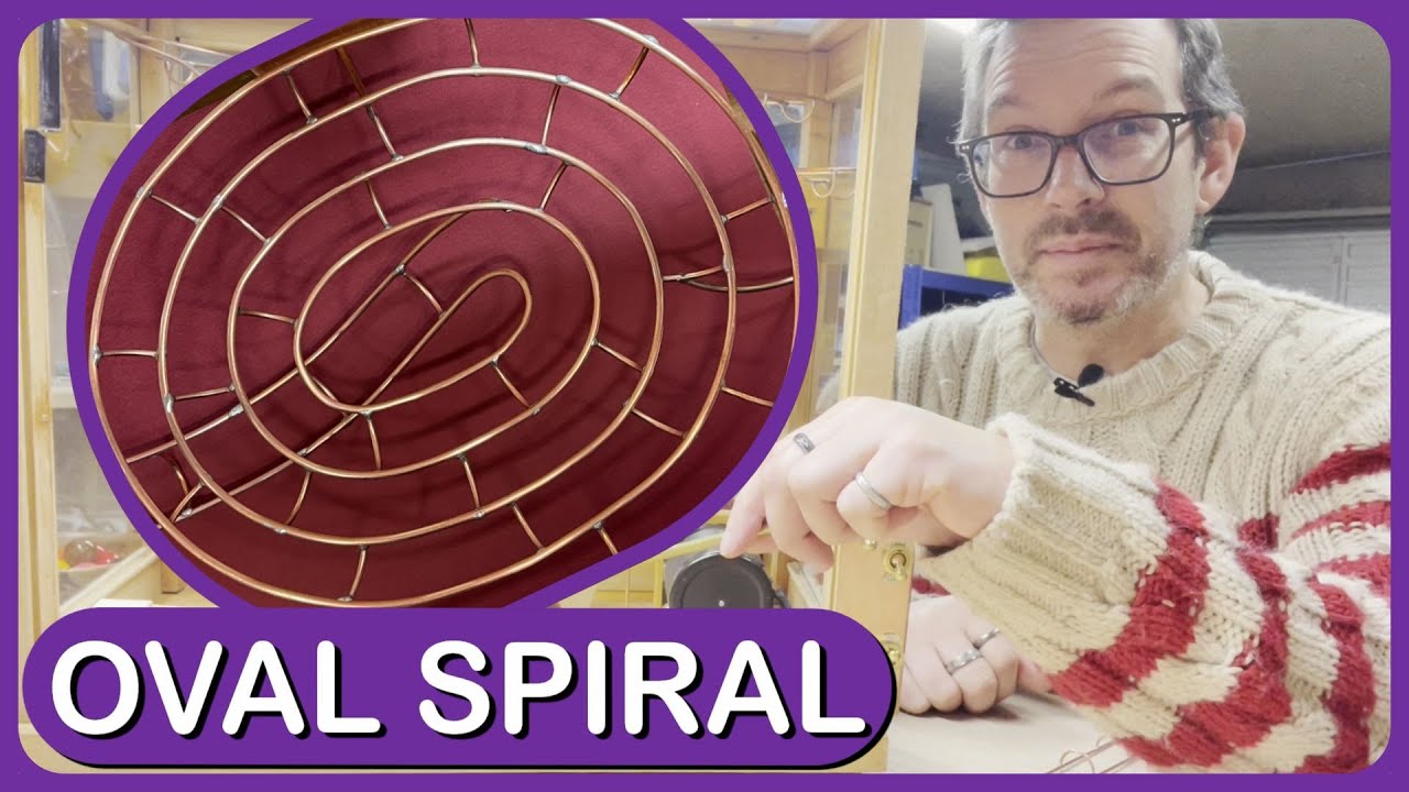 Making an oval spiral - Rolling Ball Sculpture - Story 80 - YouTube