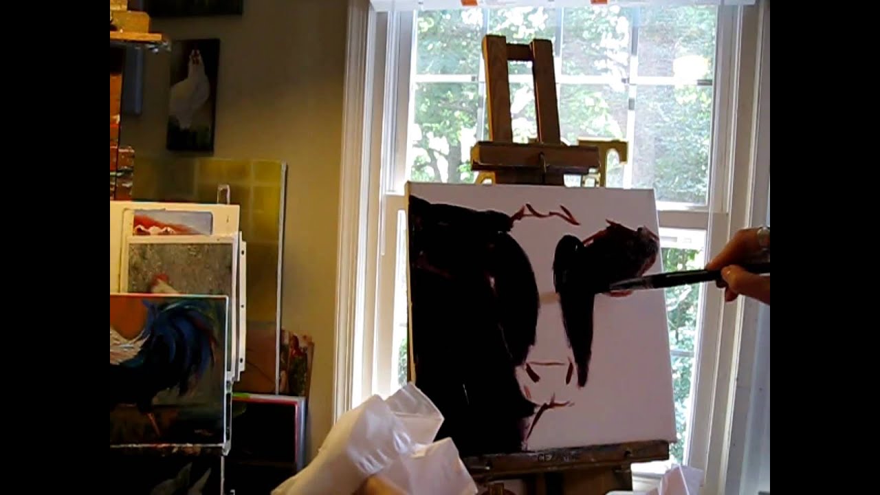How To Paint A Cow by Norma Wilson - YouTube