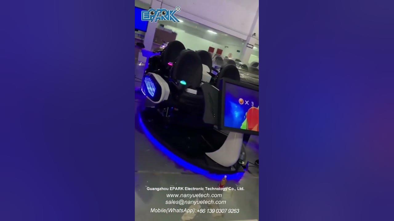 EPARK amusement park game machine VR cinema - YouTube