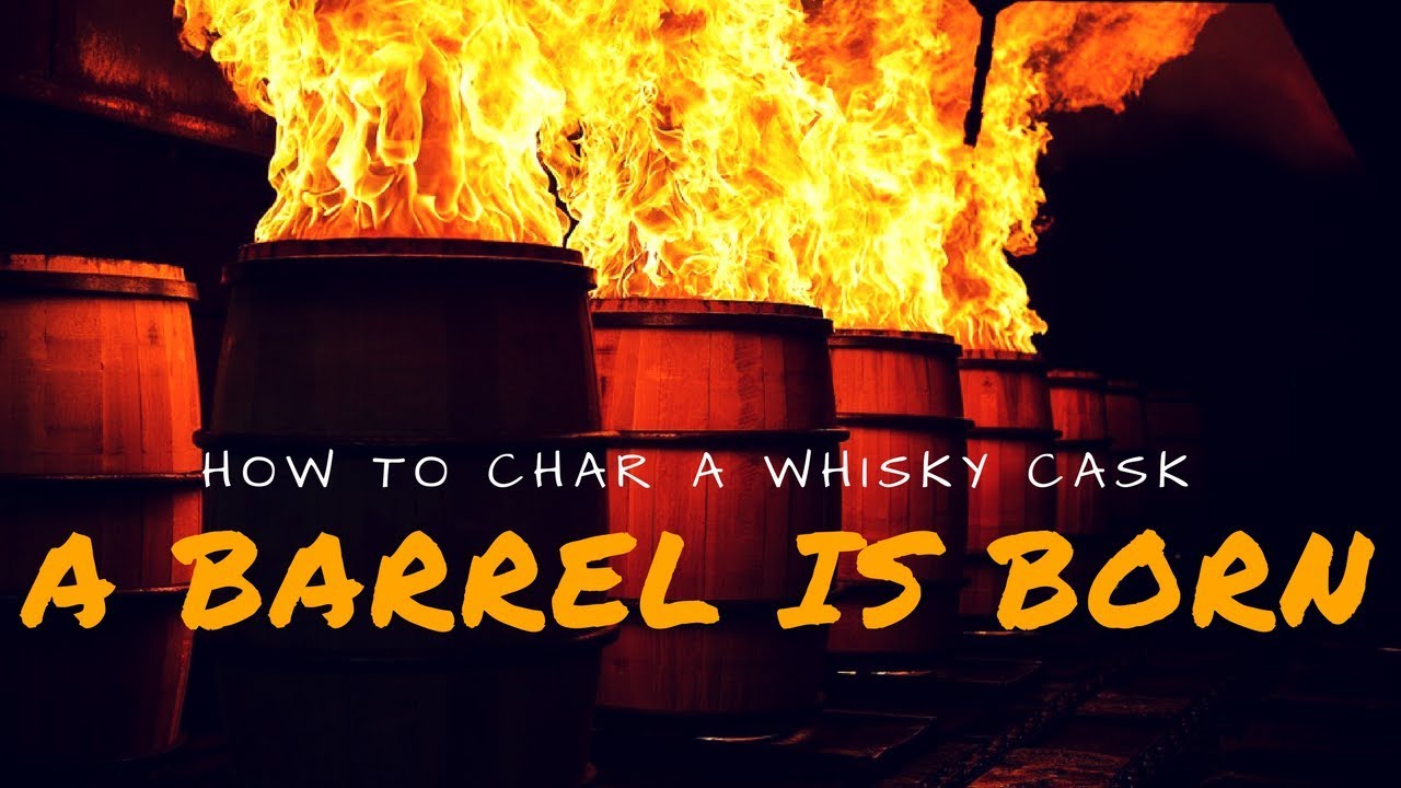 How to Char a Whisky Barrel - YouTube