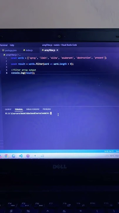 Array Filter Javascript Web Javascript Programming Developer Shorts Array Arrayfilter