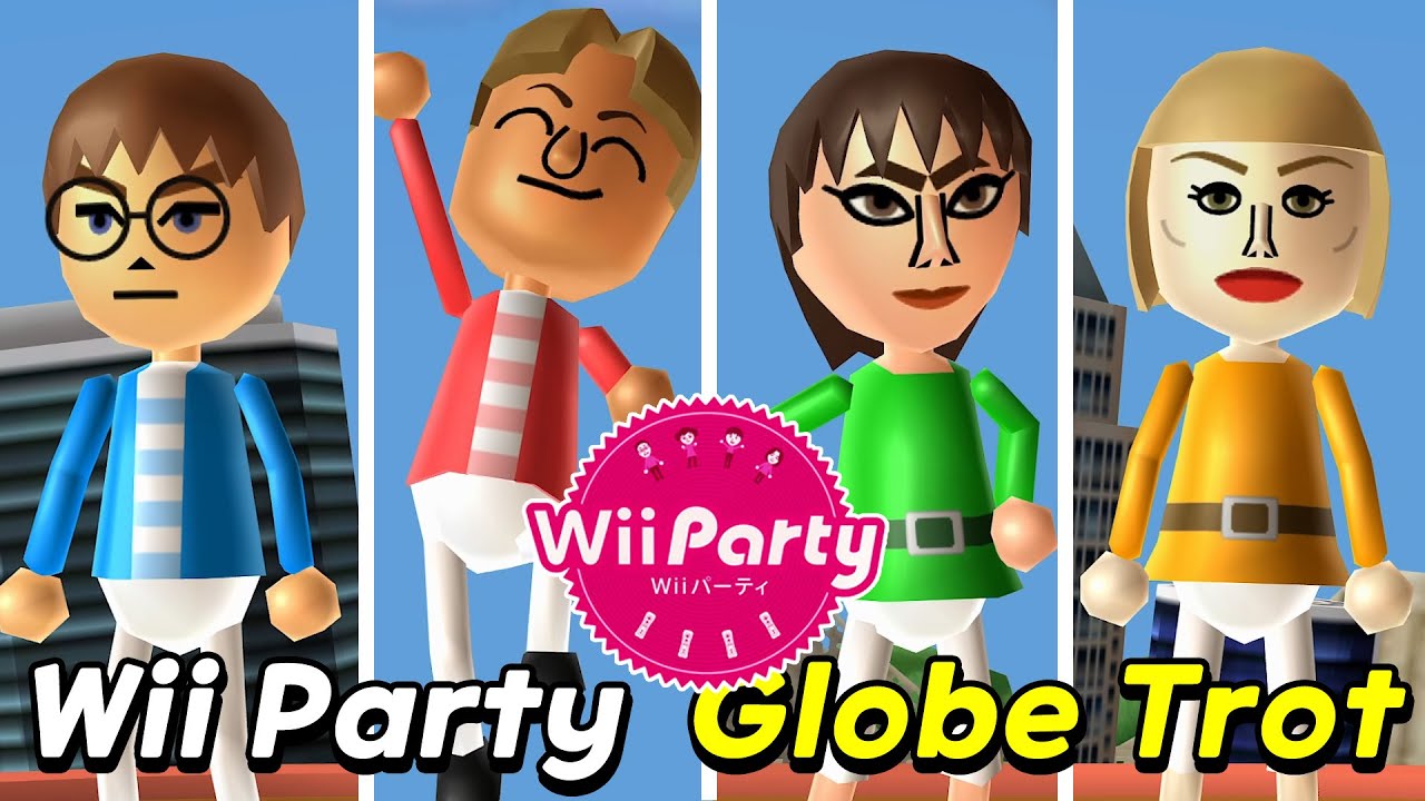Wii Party Globe Trot gameplay Kim S M Vs Greg Vs Susana Vs Silke ...